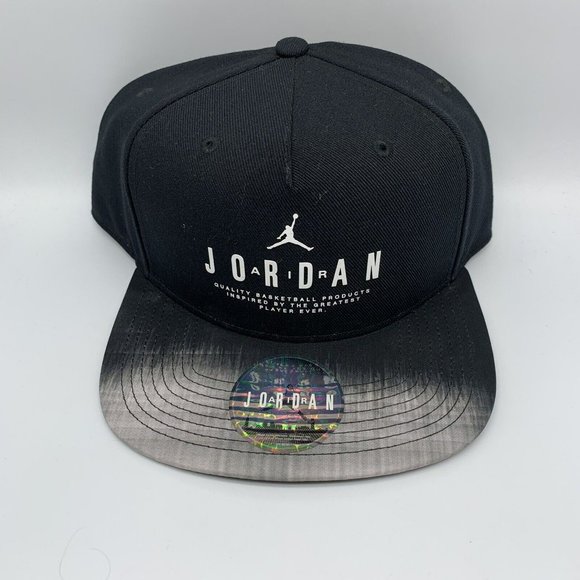 Jordan | Accessories | Air Jordan Faded Jumpman Hat Snapback Cap ...